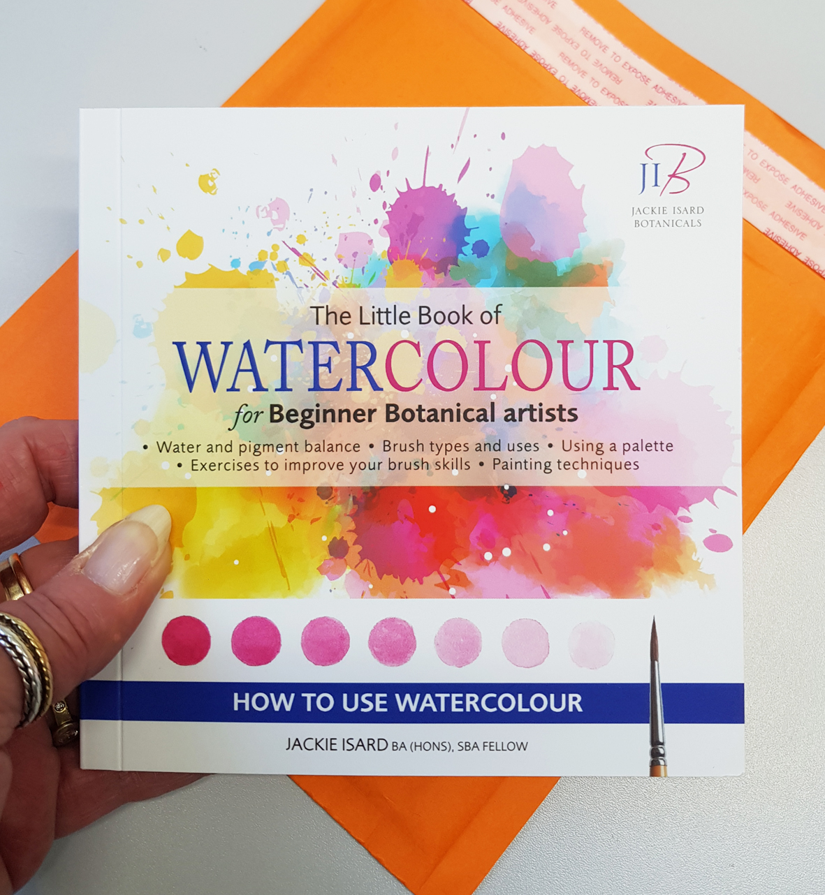 Blog 26: NEW Beginners Watercolour mini-book | jibotanicals